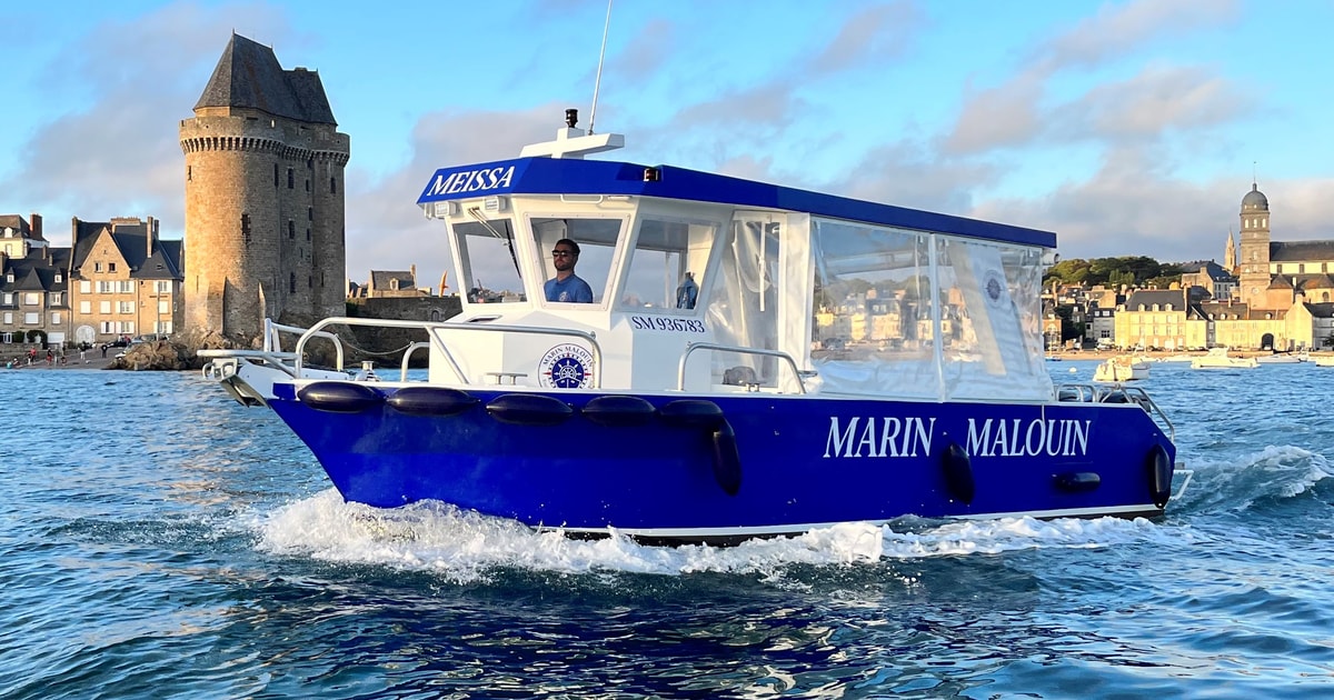 Saint-Malo: boottocht Smaragdkust met gids | GetYourGuide