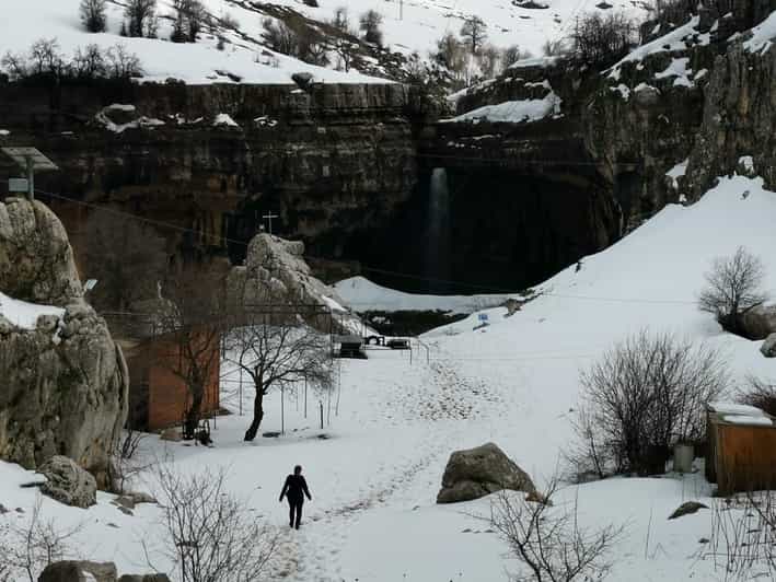 From Beirut: Baatara Gorge, Aaqoura Lake & Batroun Day Trip | GetYourGuide