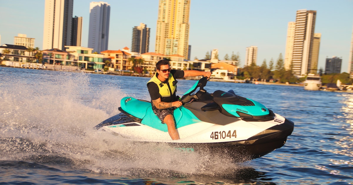Surfers Paradise: 30-Minute Guided Jet Ski Tour | GetYourGuide