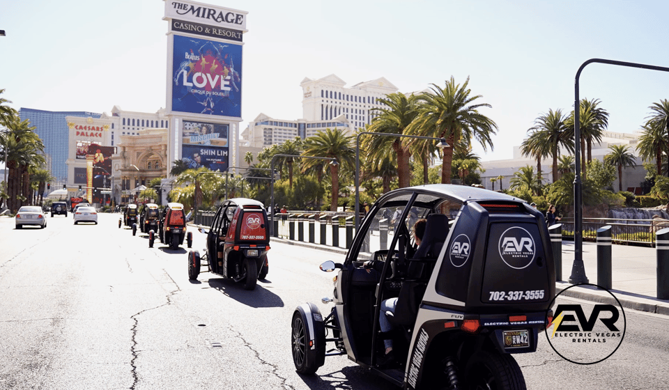 Las Vegas: Electric Vegas Rentals on the Las Vegas Strip | GetYourGuide