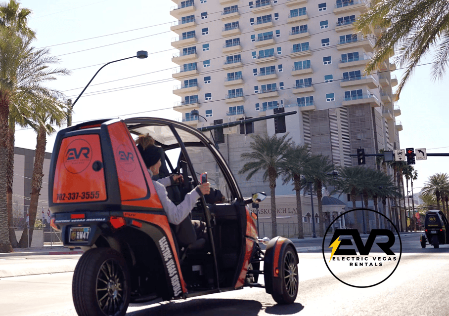 Las Vegas: Self-Drive Strip Tour in an Electric EVR car | GetYourGuide