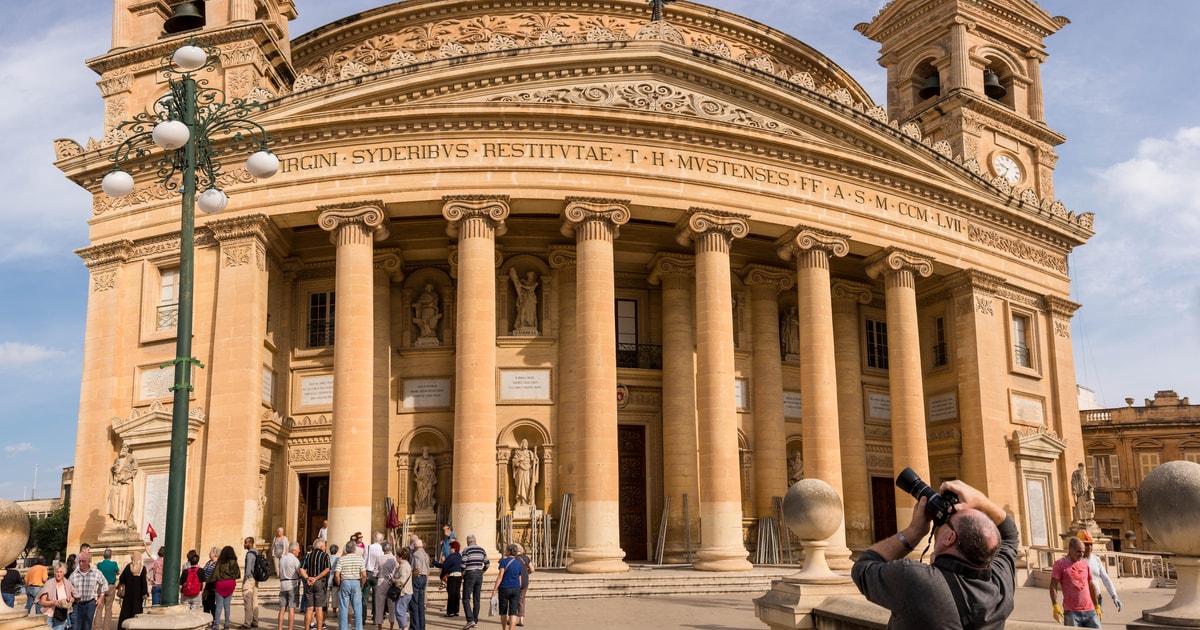 Mosta: City Highlights Tour with Buffet Lunch | GetYourGuide