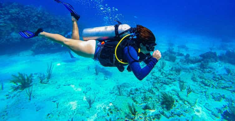 Cancún: Todo incluido Lección de Buceo (2 Tanques) | GetYourGuide