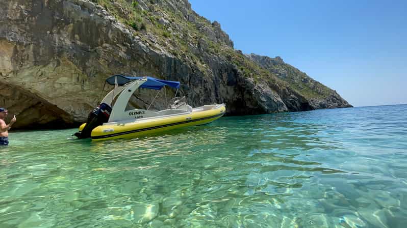 Grama Bay: Small Group Caves & Beaches Speedboat Guided Tour | GetYourGuide