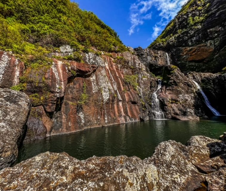 Mauritius: Full Canyon Tamarind Falls 5-Hour Hike | GetYourGuide