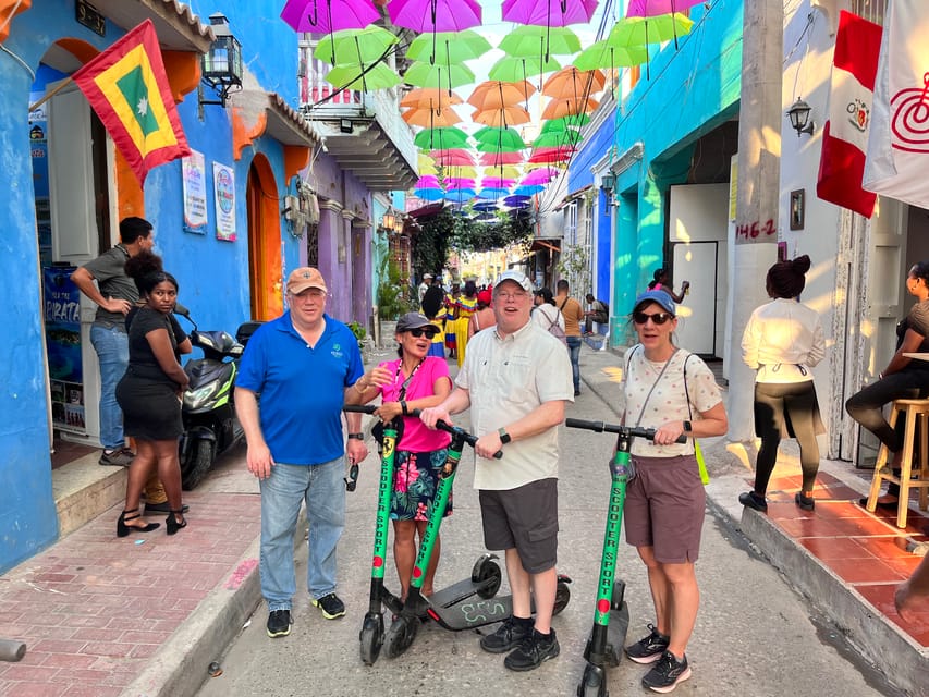 FUN SCOOTER RIDE THRU CARTAGENA & GETSEMANI / DISCOVERY TOUR | GetYourGuide