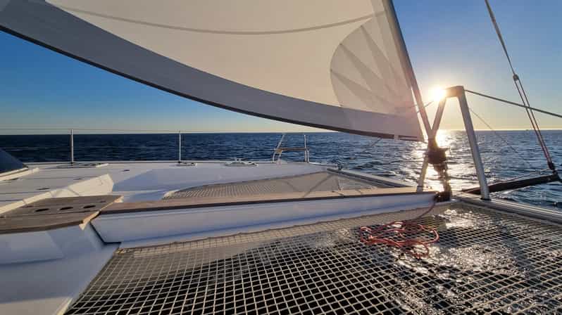 Cascais:Luxury Private Sailing Catamaran Cruise with a Drink | GetYourGuide