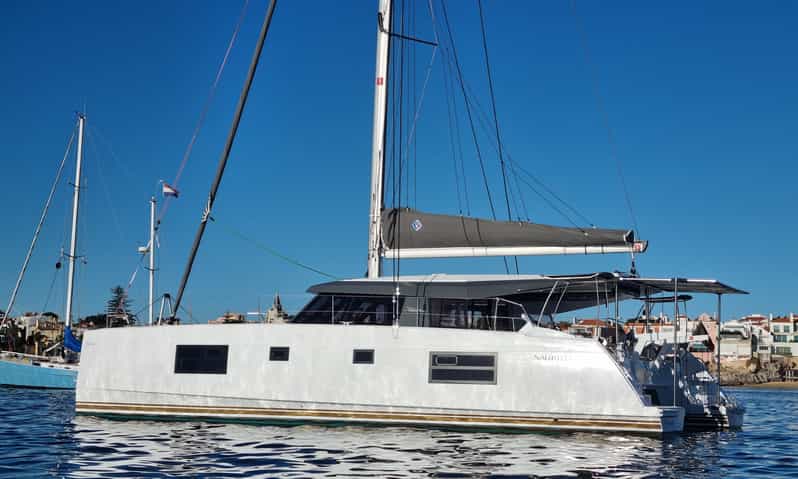 Cascais:Luxury Private Sailing Catamaran Cruise with a Drink | GetYourGuide