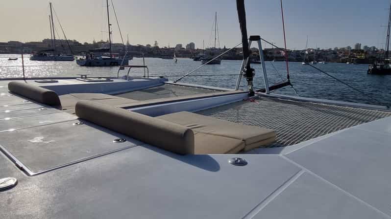 Cascais:Luxury Private Sailing Catamaran Cruise with a Drink | GetYourGuide