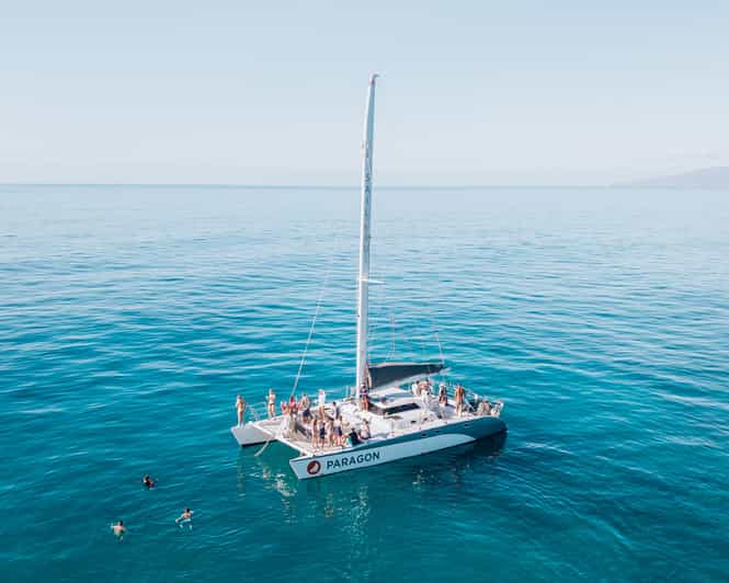 West Maui: Dolphin Sail and Snorkel Tour with Lunch | GetYourGuide