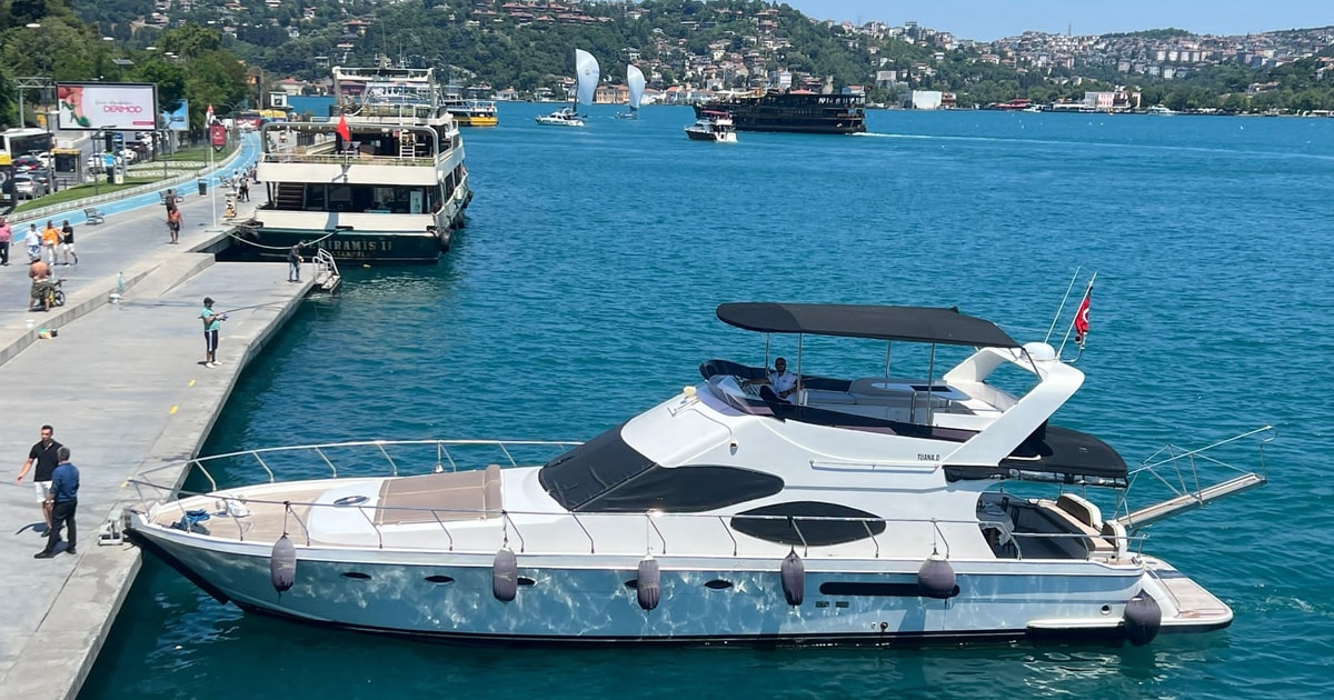 Istanbul: Privat båtkryssning med sightseeing i Bosporenstråket ...