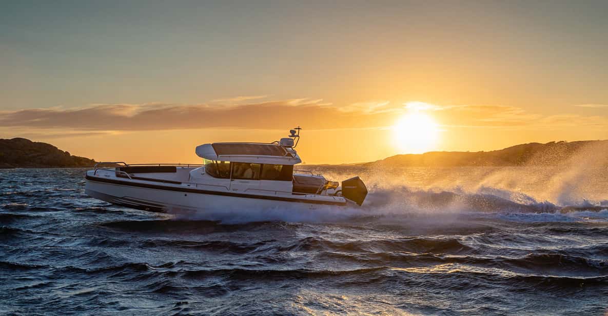 From Gouvia: Private Corfu Sunset Cruise on Speedboat | GetYourGuide