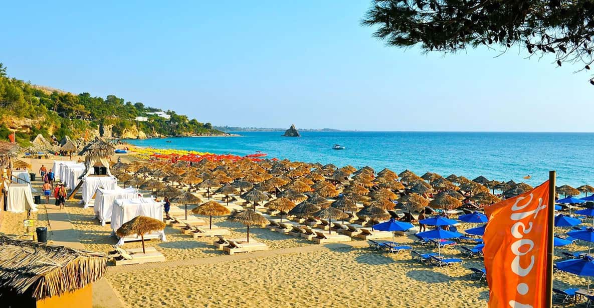 Porto di Argostoli: escursione a terra alla spiaggia di Makris Gialos ...