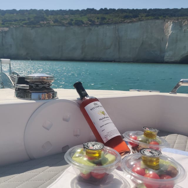From Milos: Half-Day Private Cruise to Kleftiko & Sikia Cave | GetYourGuide