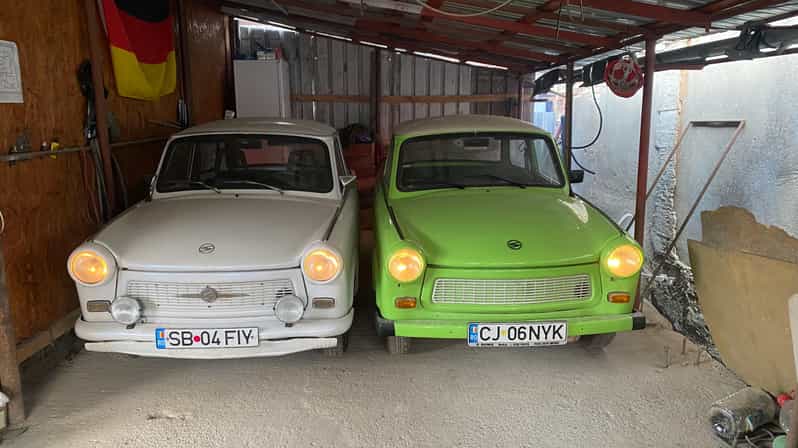 Visit Medias & fortified churches with a historical car | GetYourGuide