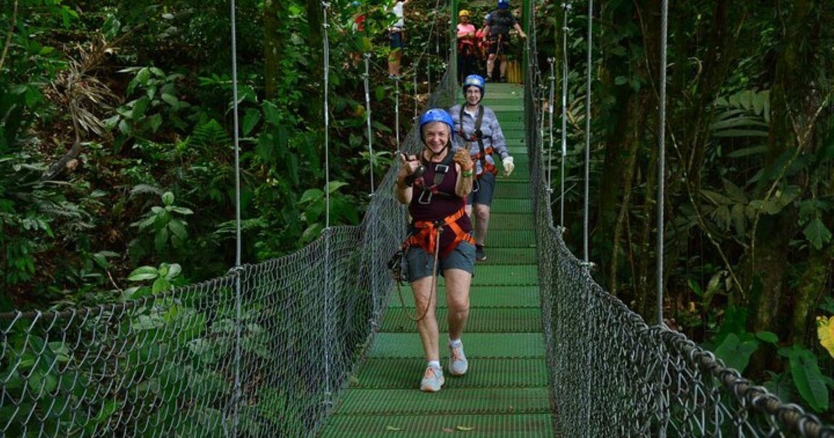 La Fortuna: Forest Canopy Tour with Hotel Pickup | GetYourGuide