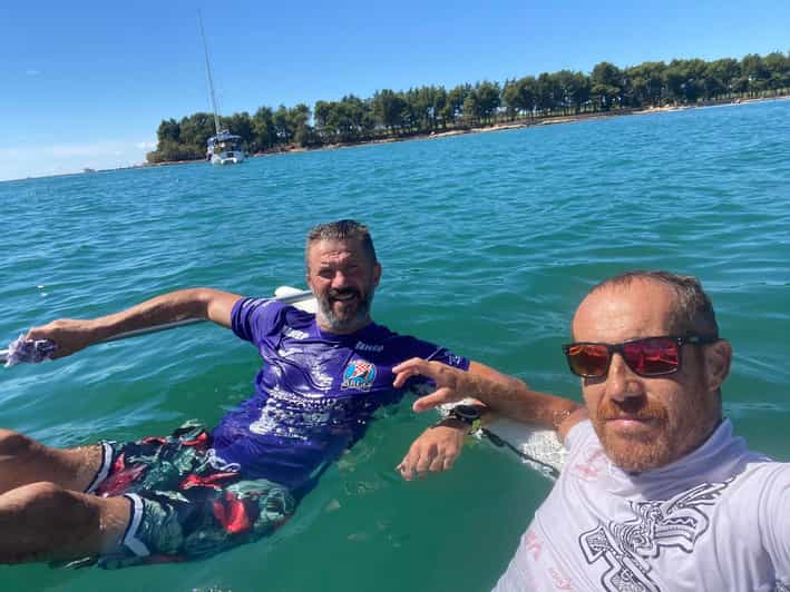 Rovinj: Lim Bay Outrigger Canoe Tour with Pirate Cave Visit | GetYourGuide
