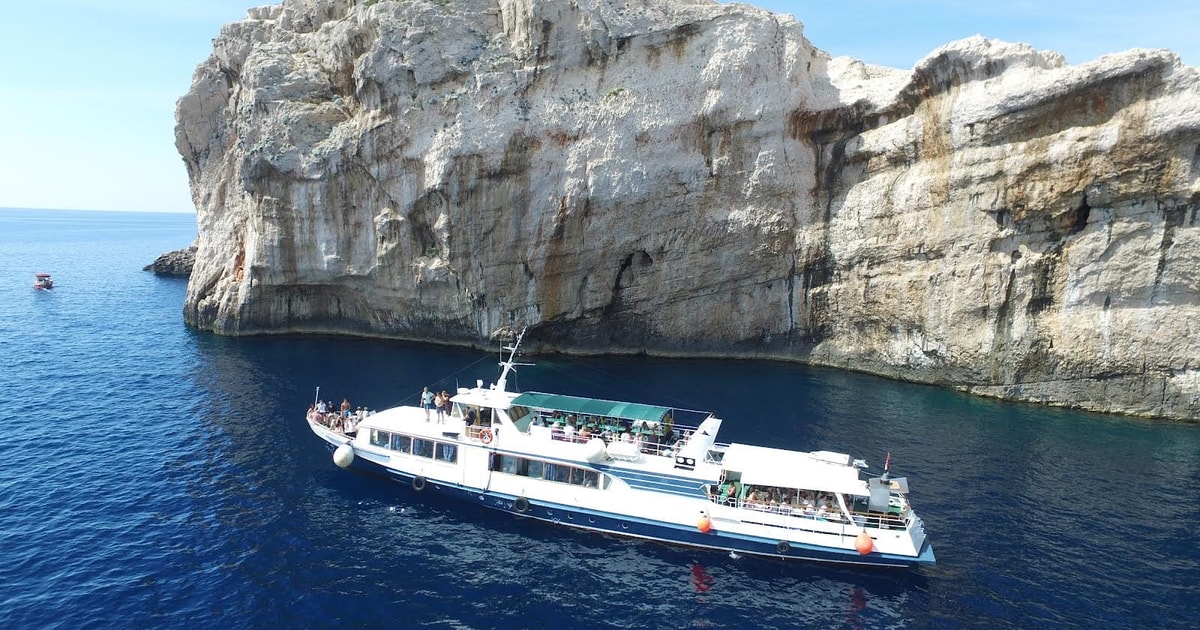 Split: Blue Lagoon, Shipwreck, & Trogir Cruise with Lunch | GetYourGuide