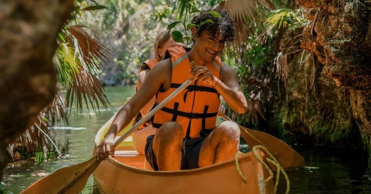 Tulum: Tankah Eco Park Full Day Tour with Lunch & Ziplining | GetYourGuide