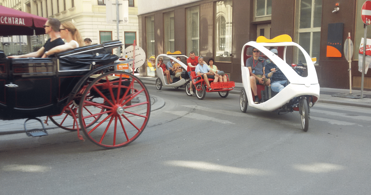 Vienne : Visite touristique de la ville en pousse-pousse électrique ...
