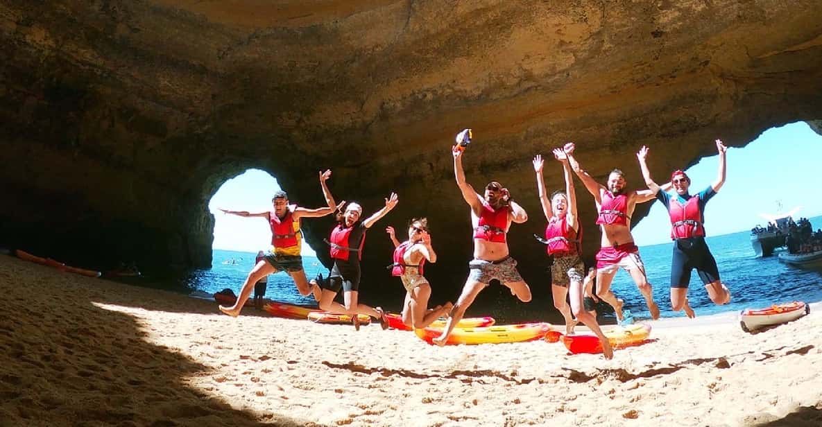 From Benagil Beach: Benagil Cave Guided Kayaking Tour | GetYourGuide