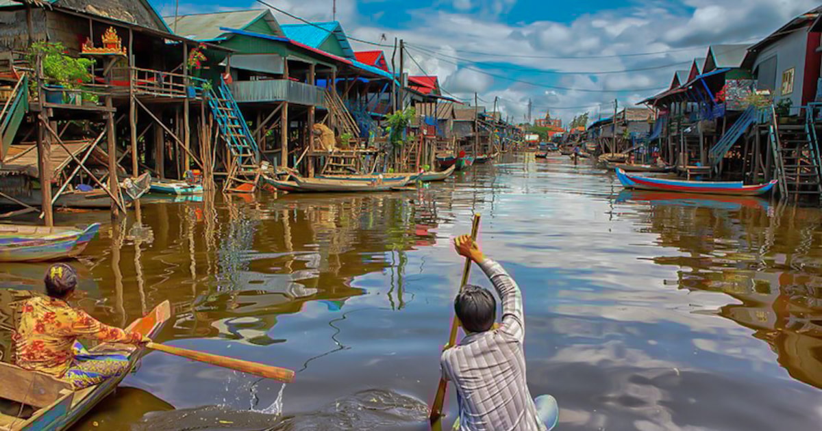 Siem Reap: Kampong Phluk Floating Village Tour met boot | GetYourGuide