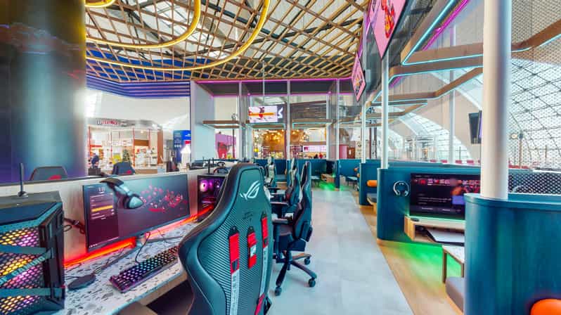 Dubai: Sala de Videojuegos en el Aeropuerto DXB Entrada T3 | GetYourGuide