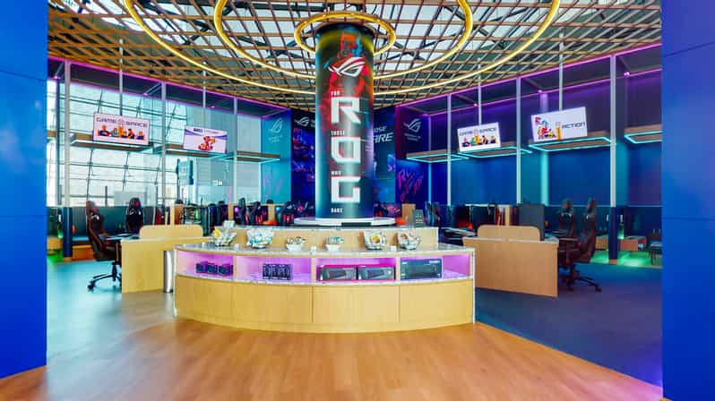 Dubai: Video Gaming Lounge in DXB Airport T3 Entry Ticket | GetYourGuide