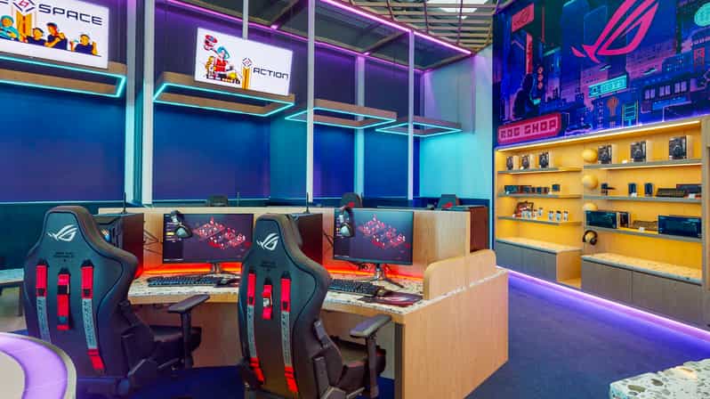 Dubai: Video Gaming Lounge in DXB Airport T3 Entry Ticket | GetYourGuide