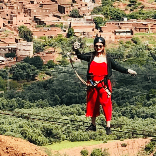 Von Marrakesch aus: Zip-Line und Wanderung im Atlasgebirge | GetYourGuide
