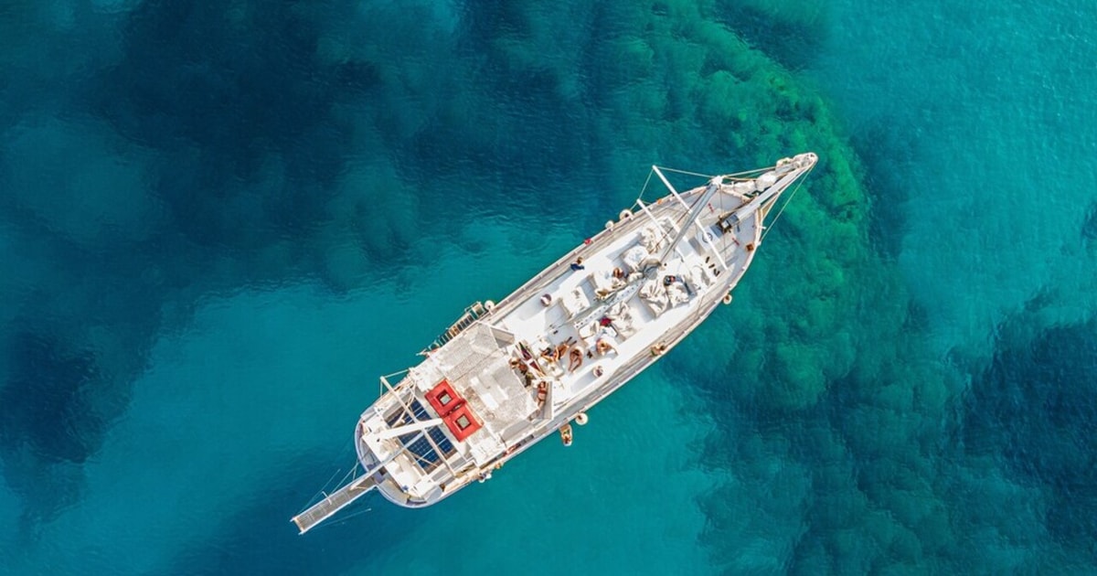 Rhodes:Boat Tour Snorkeling Cocktail Open Bar Gourmet Buffet | GetYourGuide