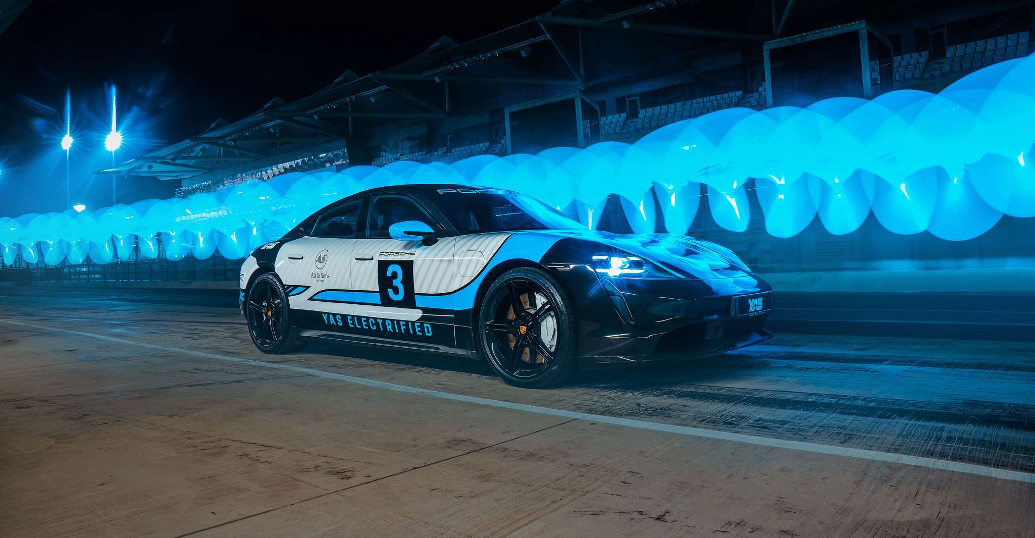 Abu Dhabi, Porsche Taycan Turbo Driving Experience | Entry Ticket in ...