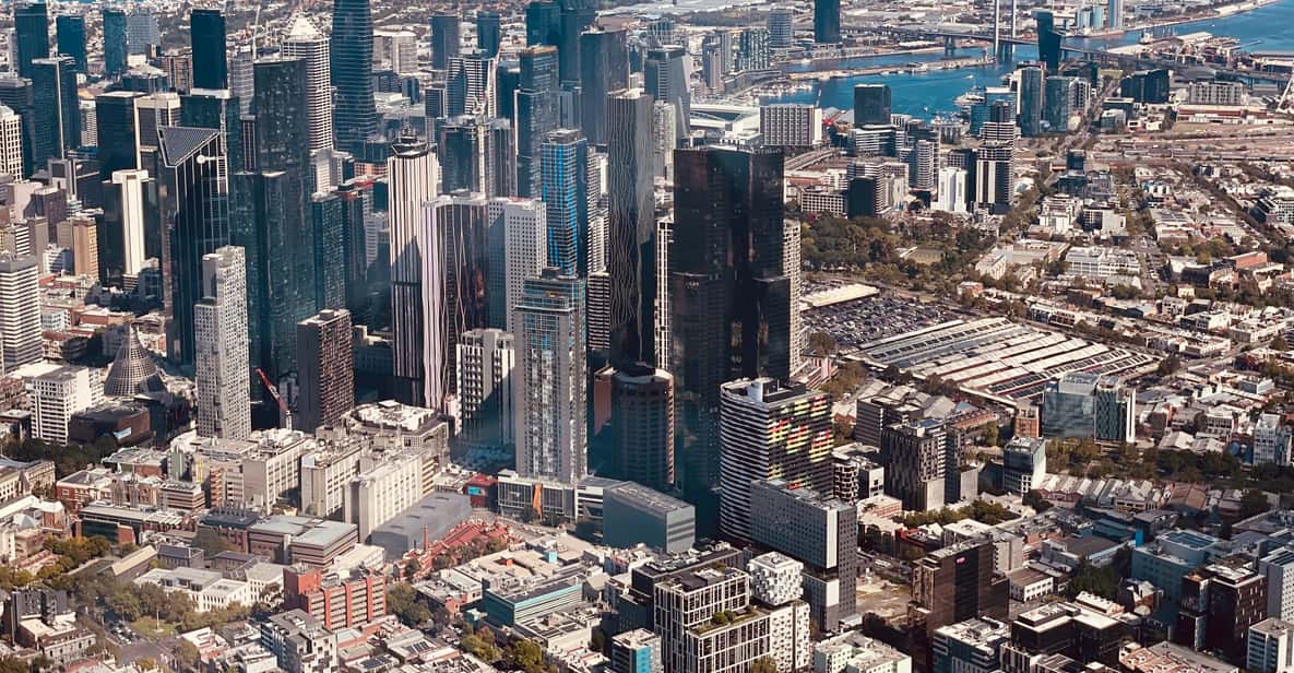 Melbourne: City Skyline and Bay Scenic Helicopter Flight | GetYourGuide