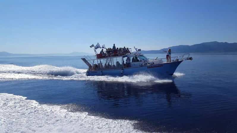 From Athens: Greek Seychelles Day Cruise with Lunch | GetYourGuide