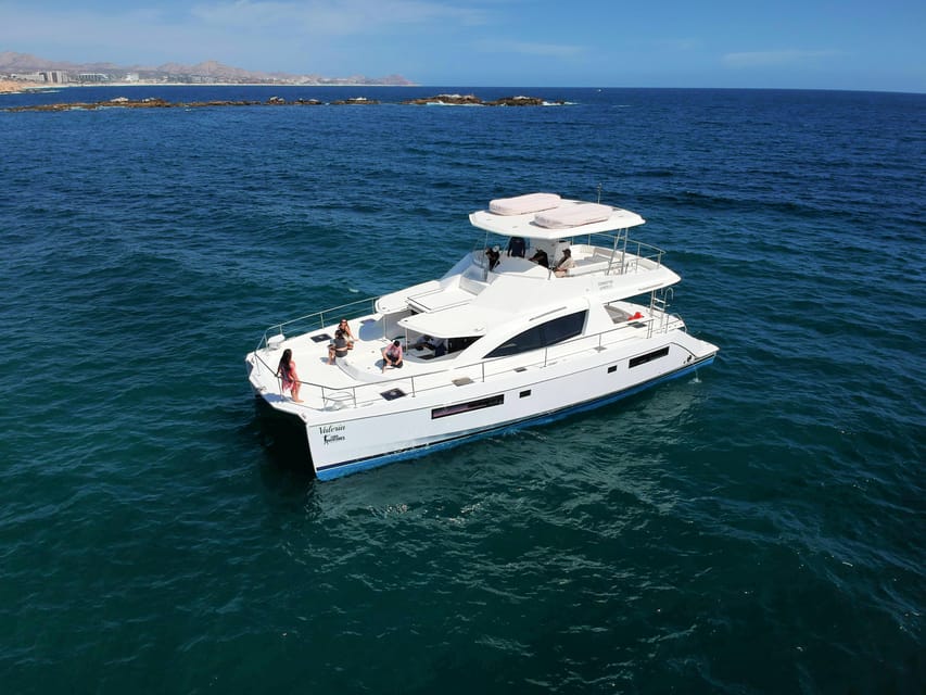 Cabo San Lucas: Luxury Catamaran and Snorkelling with Lunch | GetYourGuide