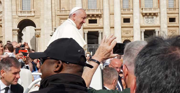 Rome: Pauselijke audiëntie ervaring met paus Franciscus | GetYourGuide