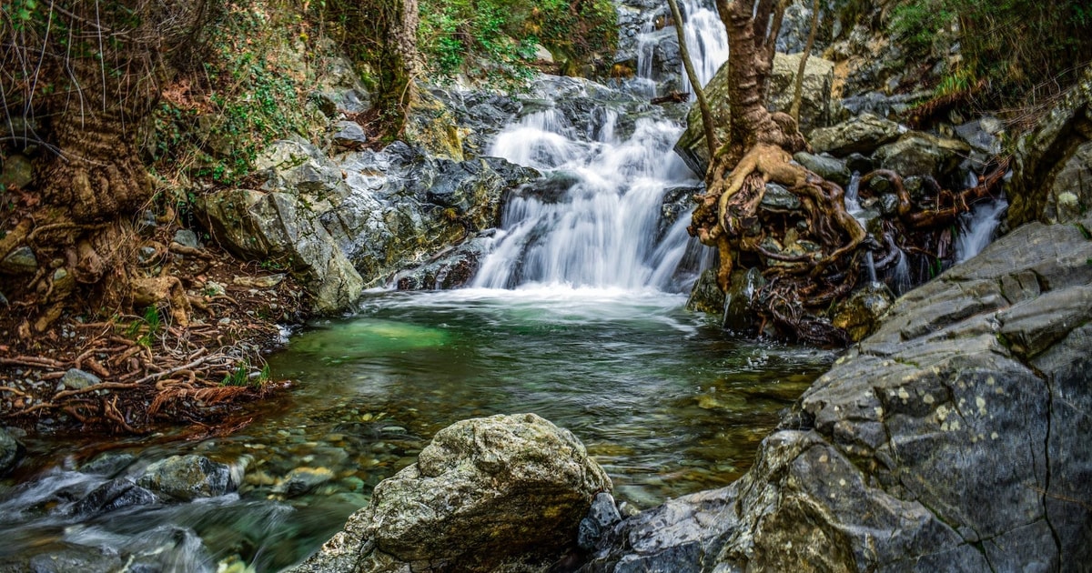 From Paphos: Caledonia Waterfalls Walking Tour with Lunch | GetYourGuide