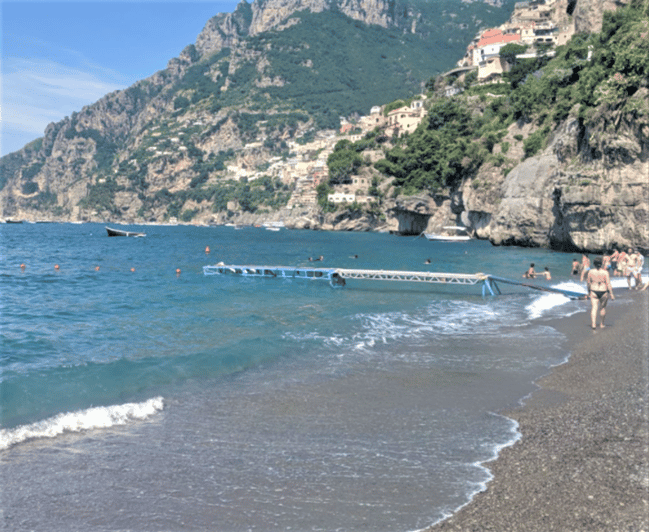 Positano: Swim Experience with Lifeguard and GoPro Videos | GetYourGuide