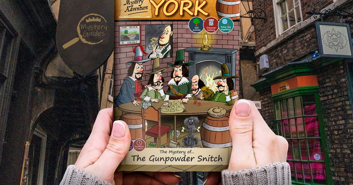 York: Gizemli Hazine Avı 'The Gunpowder Snitch' | GetYourGuide