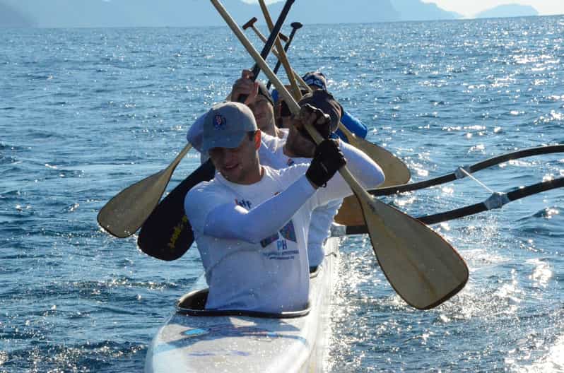 Rovinj: Lim Bay Outrigger Canoe Tour with Pirate Cave Visit | GetYourGuide