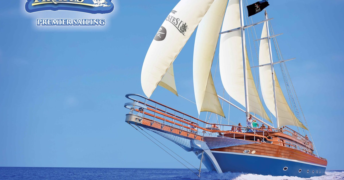 Sharm: Pirates Sailing Boat cruise with transfers & lunch | GetYourGuide
