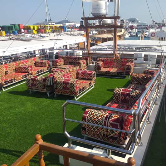 Qatar: Doha Sightseeing Cruise Onboard an Arabic Dhow Boat | GetYourGuide