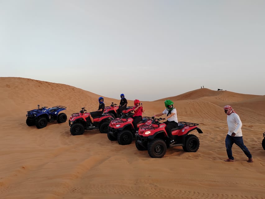 Dubai: ATV Quad Bike Rental with Desert Camp Experience | GetYourGuide