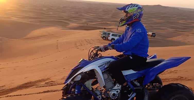 Dubai: ATV Quad Bike Rental with Desert Camp Experience | GetYourGuide