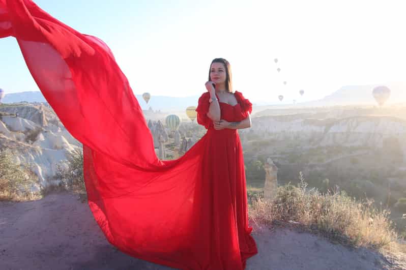 Cappadocia : Photoshoot with Fly Dress | GetYourGuide