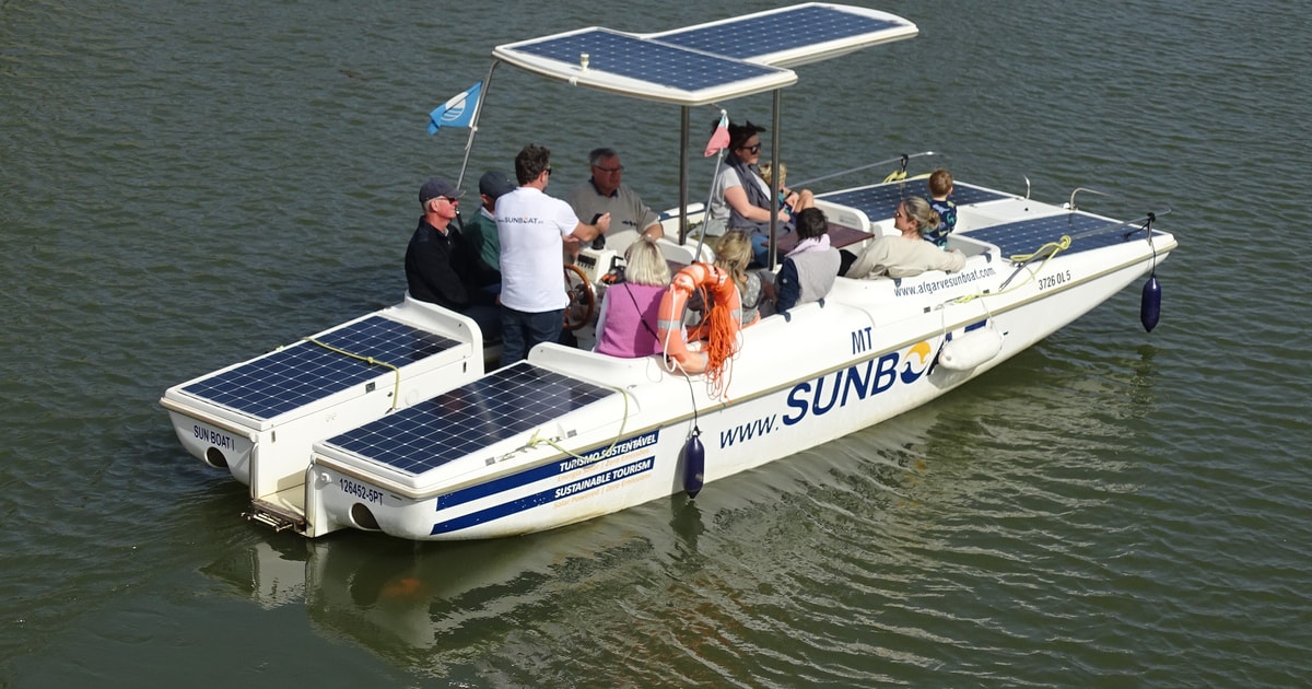 Portimão: Tour storico di Silves e del fiume Arade su una barca solare ...