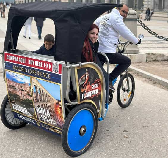 Madrid: city highlights private Rickshaw tour | GetYourGuide