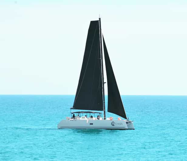 Palma: Cueva Verde and Cala Vella Catamaran Cruise with BBQ | GetYourGuide