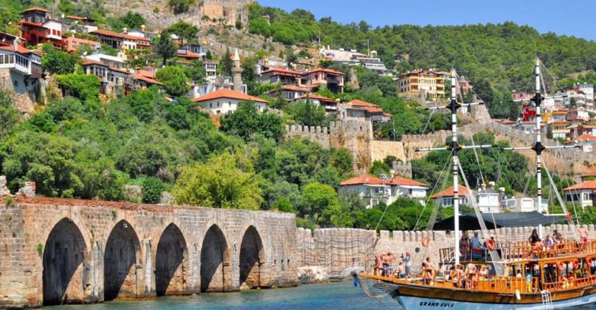 Alanya: Relax Boat Trip With Lunch & Swimming | GetYourGuide