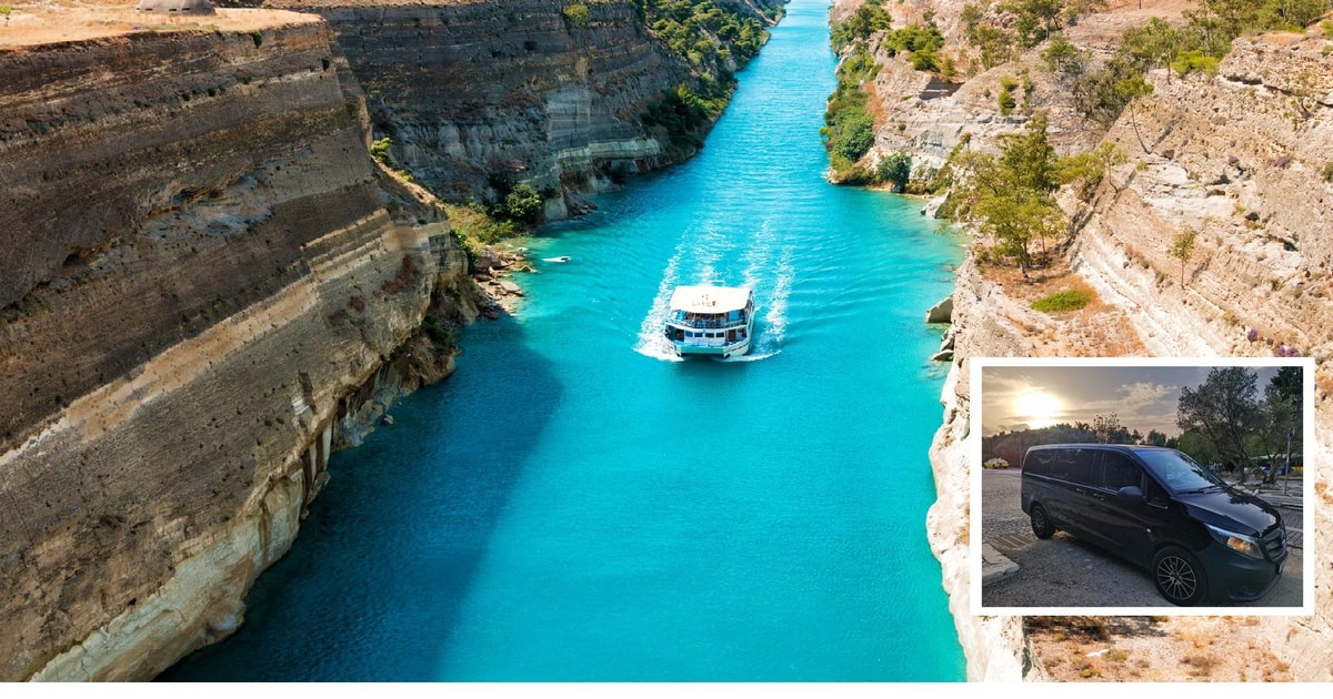 Athene: kanaal van Korinthe en Mycene privétrip van een halve dag ...